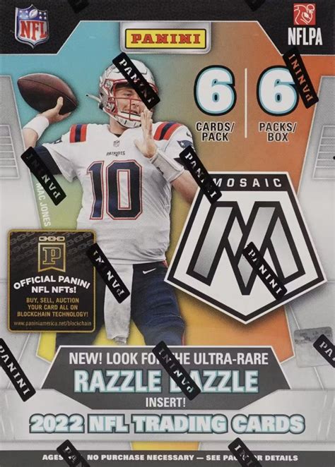 Panini Mosaic Fanatics Blaster Football Box Cardsmiths Breaks