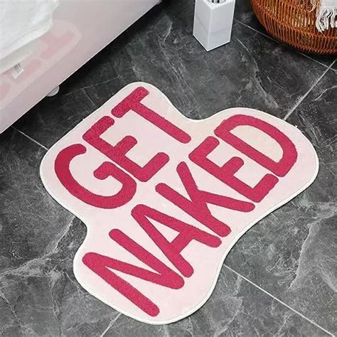 Drydiet Alfombras De Baño Get Naked De 24 0 X 20 0 In Linda Meses