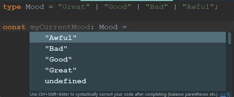 string literal types learn typescript 3 by building web applications