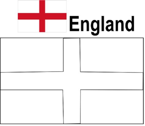 Dibujos De La Bandera De Inglaterra Para Colorear Descargar E Imprimir
