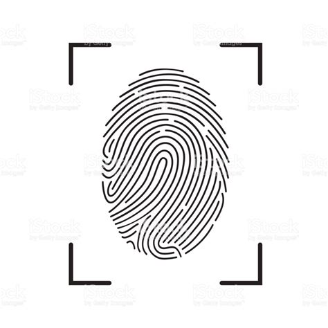 Fingerprint Icon Vector 165702 Free Icons Library