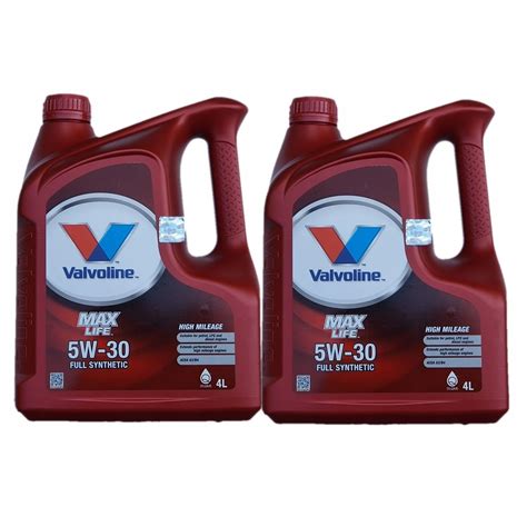 VALVOLINE MAXLIFE 5W30 MAX LIFE Olej Silnikowy 8L 872370 X 2szt Za 315