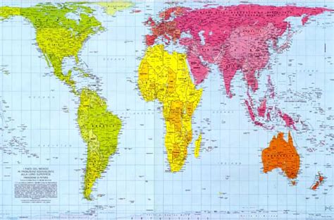 Sano Carta Geografica Dimensioni Reali Idee Cartina Geografica Mondo