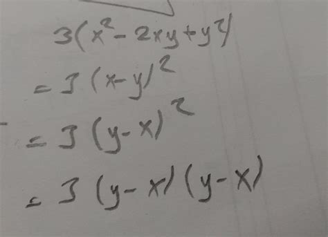 Aşağıdakilerden hangisi 3x² 6xy 3y² cebirsel ifadesinin