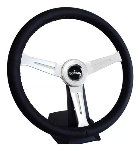 Volante Esportivo Lotse Class Lt Classico Couro Preto Parcelamento
