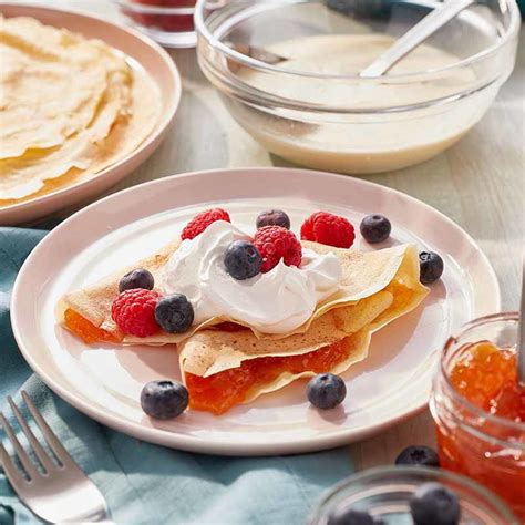 Crêpes minces faciles Recettes santé WW Canada