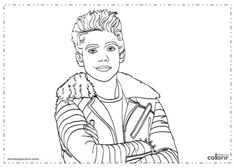 Desenhos Dos Descendentes Para Colorir