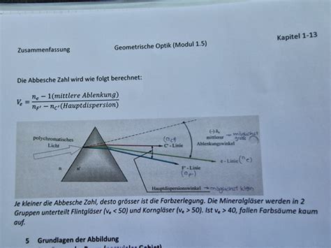 Geometrische Optik Karteikarten Quizlet