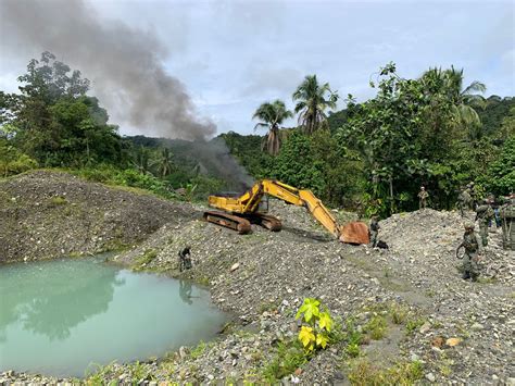 Miner A Ilegal Y Narcotr Fico En El Amazonas Se Unen Fuerzas Militares