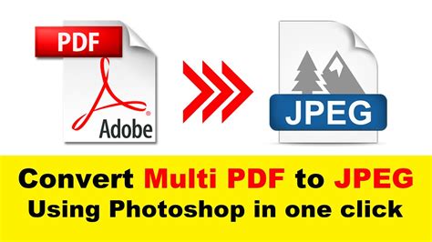 how to convert multi page pdf to photoshop tutorial xiko ahok youtube