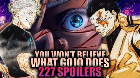 You Won T Believe What Gojo Does Jujutsu Kaisen Chapter Spoilers
