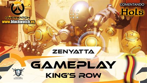 Zenyatta En King S Row Gameplay Beta Overwatch Youtube