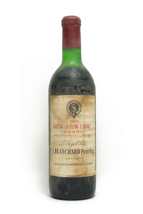 Château Fleur Saint Bonnet 1969 Médoc