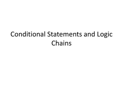ppt conditional statements and logic powerpoint presentation free hot sex picture