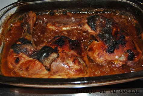 Pollo Asado Con Salsa Barbacoa Antojo En Tu Cocina