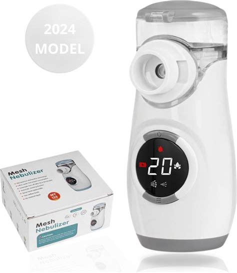 Mival Aerosoltoestel Ultrasone Vernevelaar Inhalator Digitale