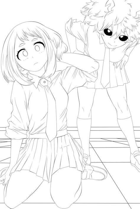 Coloriage de My hero Academia 100 Coloriages Dessin à Imprimer
