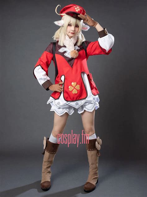 Genshin Impact Klee Cosplay Costume Adult Custom Size Etsy
