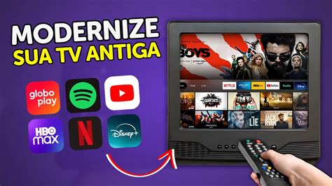 TRANSFORME Sua TV ANTIGA Em SMART TV GASTANDO POUCO YouTube