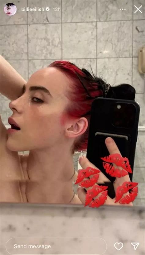 Billie Eilish Real Nude Billie Eilish Just Posed Basically Naked In