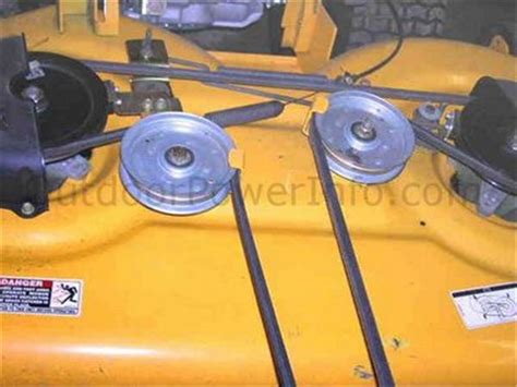 Cub Cadet Ltx Deck Belt Diagram