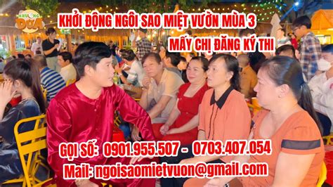 Đông đảo bà con đến xem đêm nhạc 2 2 Khương Dừa khởi động Ngôi Sao