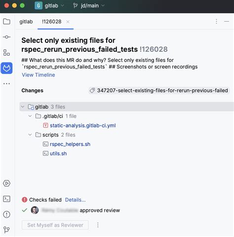 Work With GitLab Merge Requests PyCharm Documentation