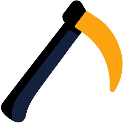 Premium Vector Ice Axe Icon Colored Shapes