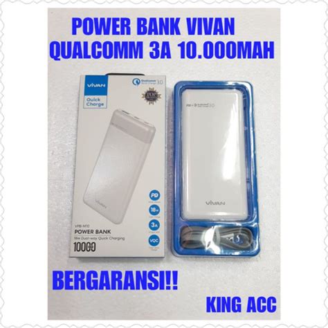 Jual Vivan Vpb M Mah W Two Way Quick Charging Powerbank With