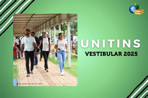 Unitins Inscri Es Do Vestibular Est O Abertas Brasil Escola