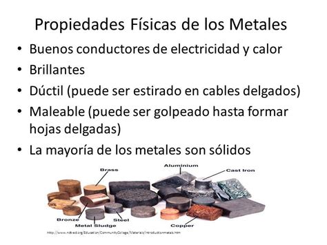 Metales Propiedades Tipos Usos Ejemplos Images And Photos Finder