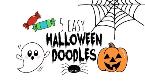 Easy Halloween Doodles Anyone Can Draw Amy Latta Creations