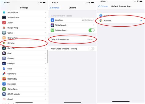 Ios How To Set Chrome As Your Default Web Browser Macworld