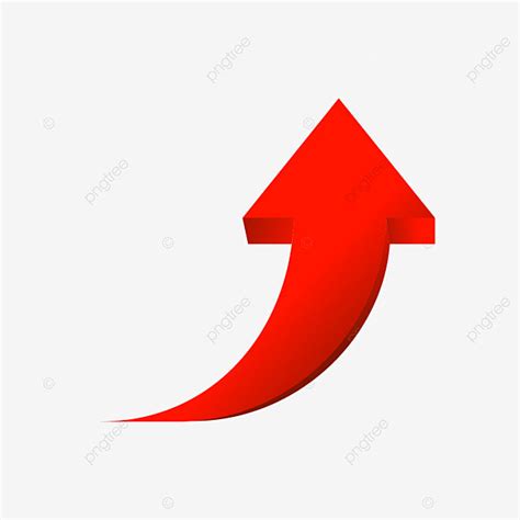 Flecha Apuntando Hacia Arriba PNG Dibujos Flecha Arriba Rojo PNG Y