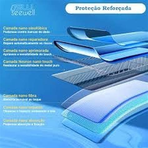 Película Frontal Hydrogel Hd Anti Impacto Xiaomi Mi Note 10 em Promoção