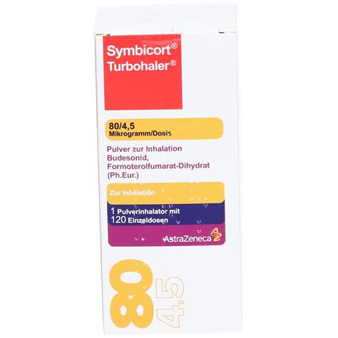 Symbicort Turbohaler G Dosis Ed St Mit Dem E Rezept