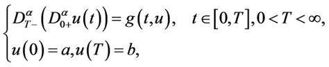 existence and uniqueness of solution to two point boundary value for two sided fractional