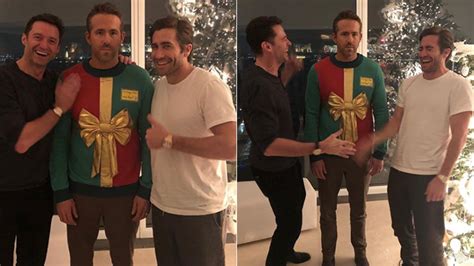Ryan Reynolds Between Hugh Jackman And Jake Gyllenhaal Know Your Meme