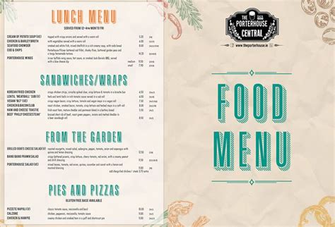 Creative Modern Menu Designs That Boost The Appetite Menu Design