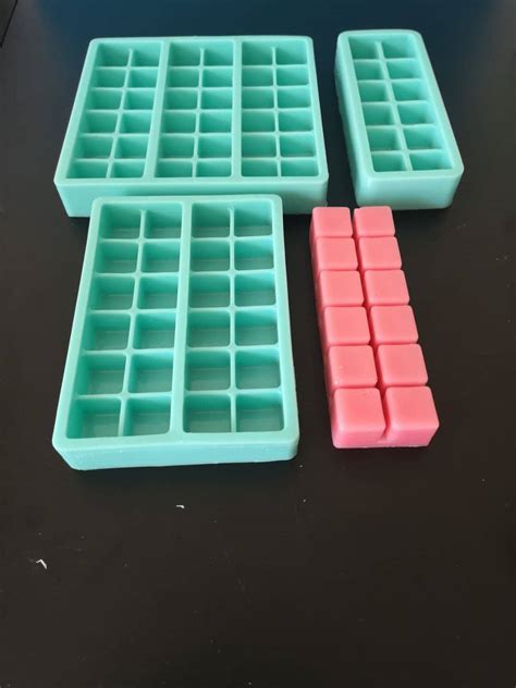 home and hobby molds custom text snap bar silicone mould to make you own wax melts pe