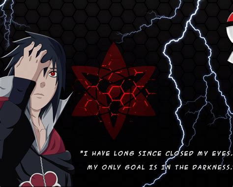 Itachi Uchiha Quotes Wallpapers Wallpaper Cave