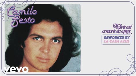 Camilo Sesto La Casa Azul Vivir Así Es Morir de Amor Original Disco