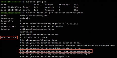 为ECI Pod绑定自定义标签 弹性容器实例 ECI 阿里云帮助中心