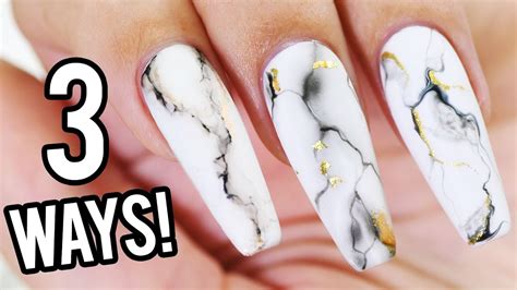 Aprender acerca 82 imagen como hacer uñas de marmol Abzlocal mx
