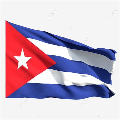 Bandeira De Cuba Acenando PNG Bandeira De Cuba Bandeira De Cuba