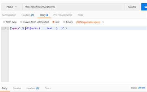How To Send Graphql Query By Postman Stack Overflow