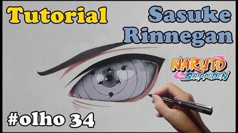 Como Desenhar O Olho Rinnegan Do Sasuke Youtube