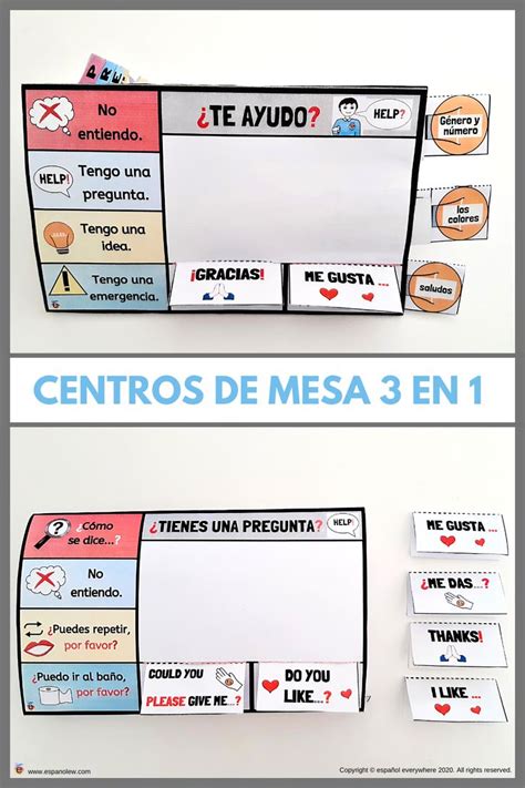 Chuletacon preguntas y respuestas para la clase de español