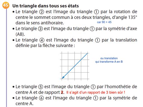 Exercices Brevet Transformations Du Plan