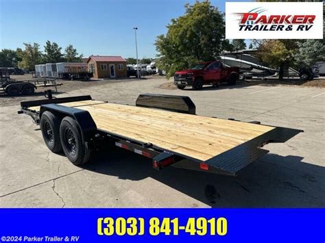 6x20 Flatbed Trailer For Sale New Big Tex 14TL 20BK TrailersUSA